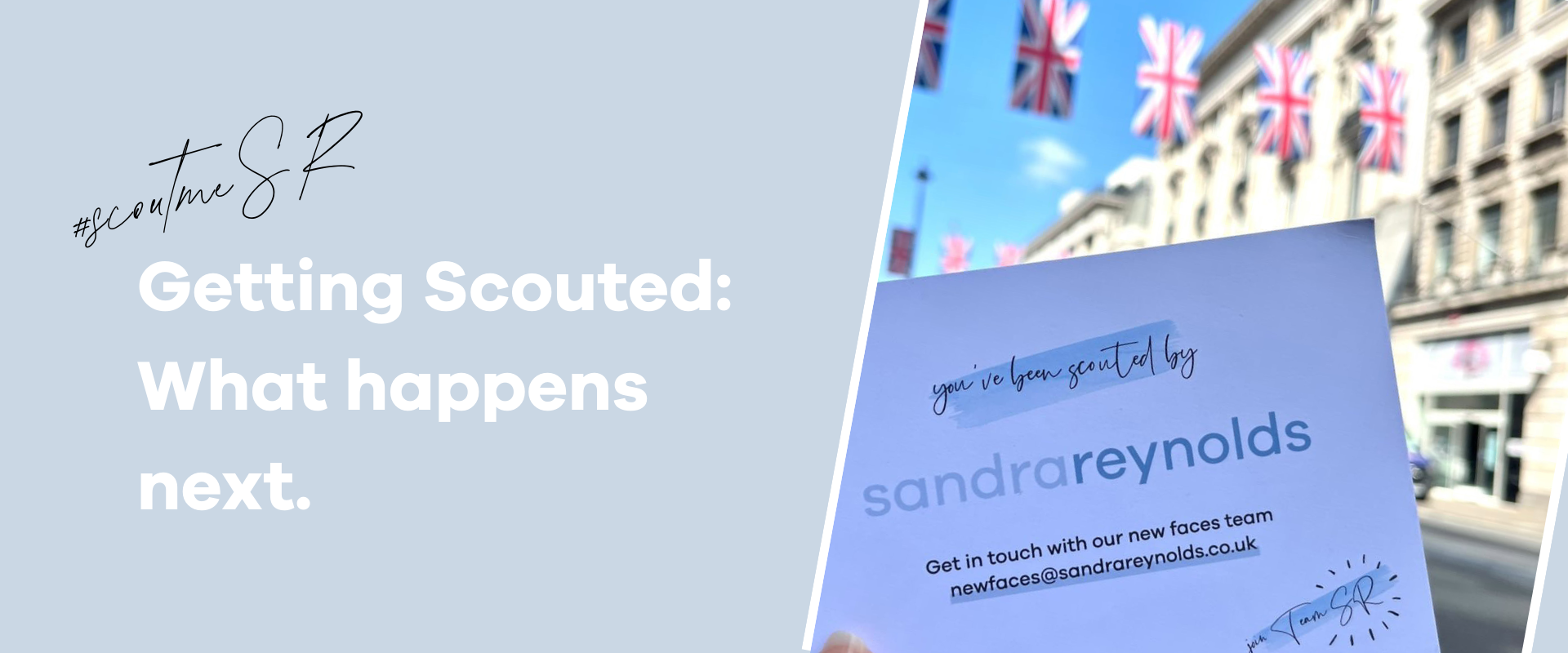 getting scouted: what happens next? | sandra reynolds model agency ...